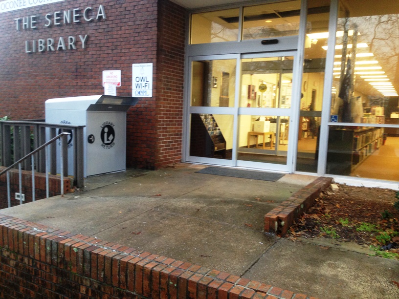 Seneca_new_doors | Oconee Library